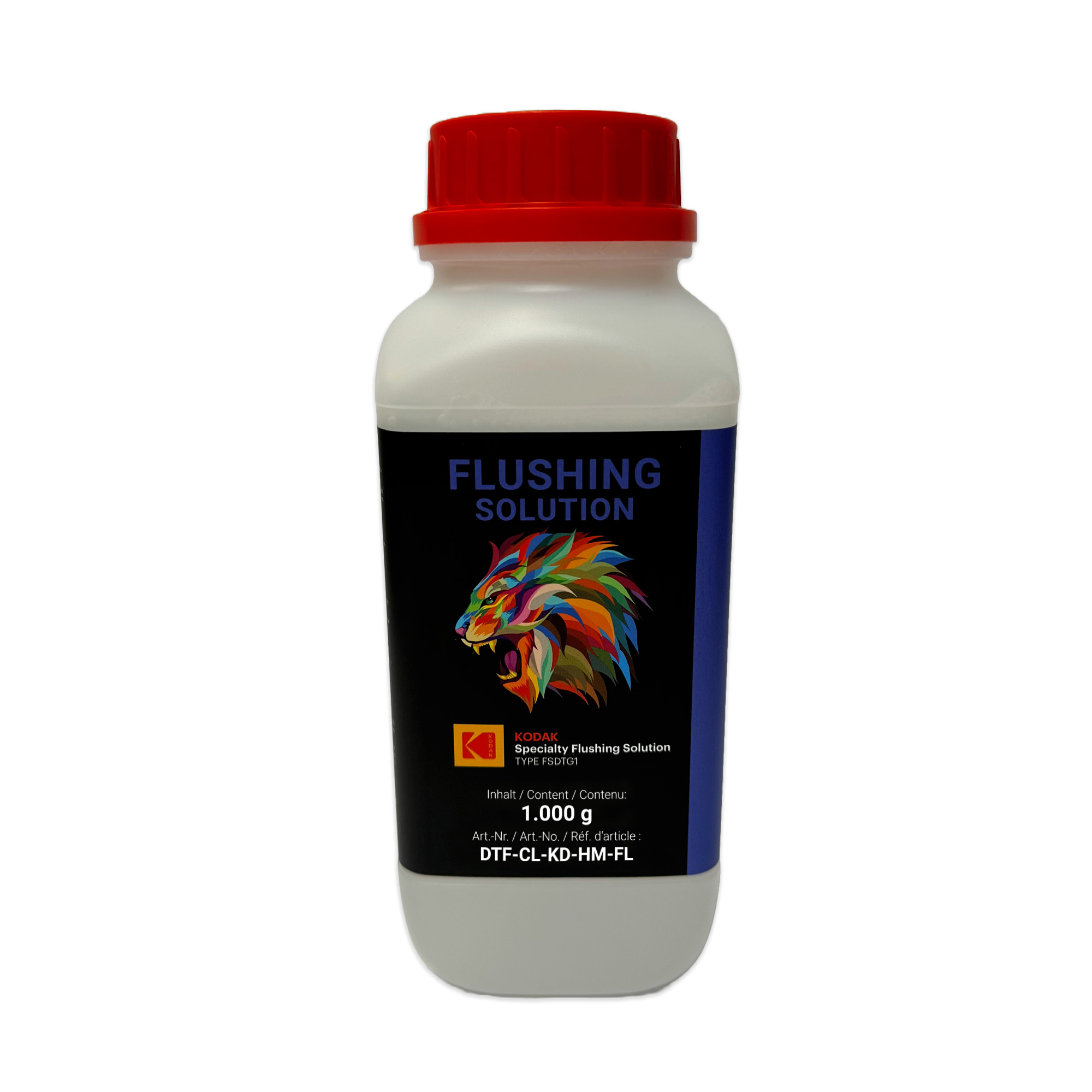 Kodacolor DTF/FTF Flushing Solution, 1-kg-Flasche | DTF-CL-KD-HM-FL