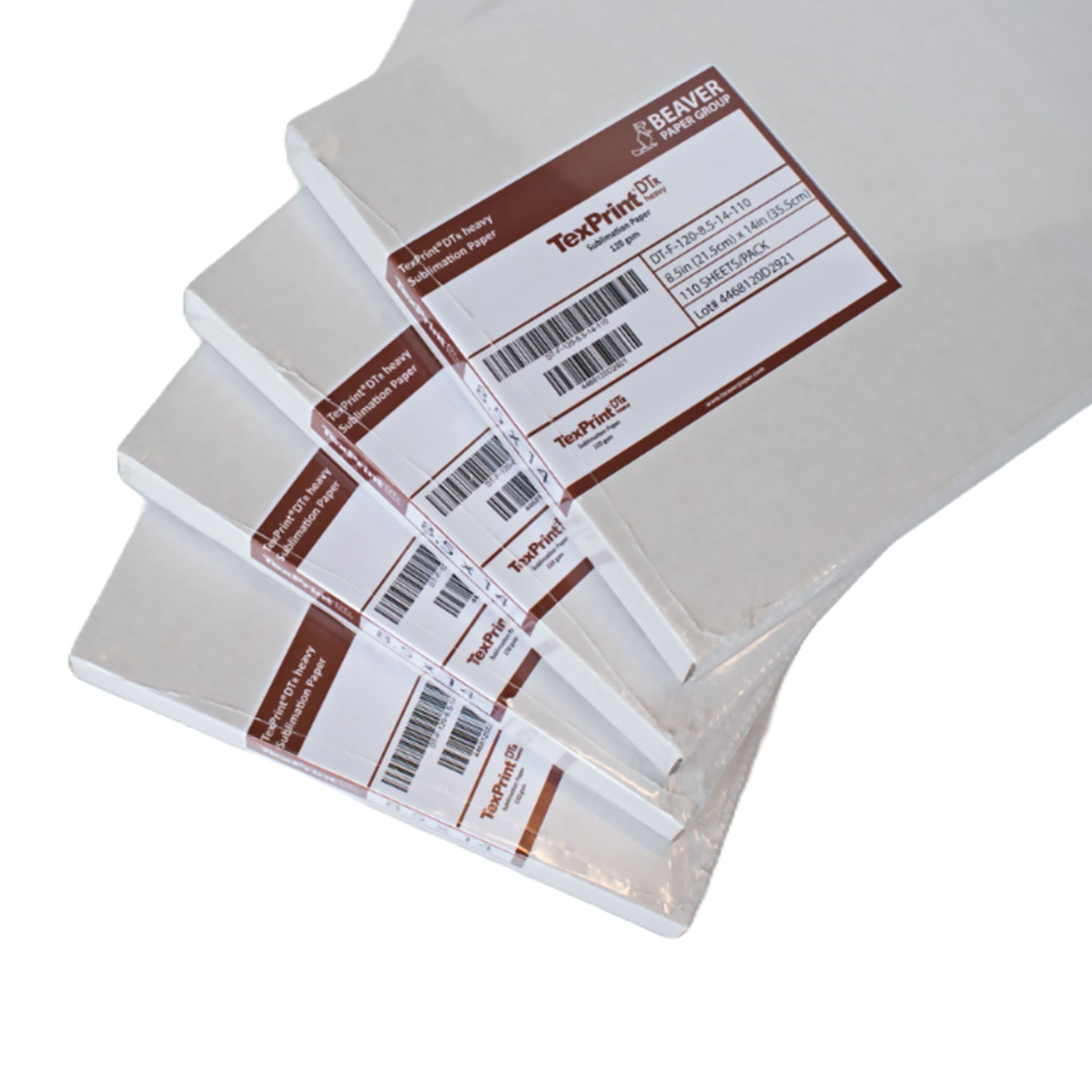TexPrint® DT Heavy 120 g/sqm, Sublimation paper, various formats, 110 ...