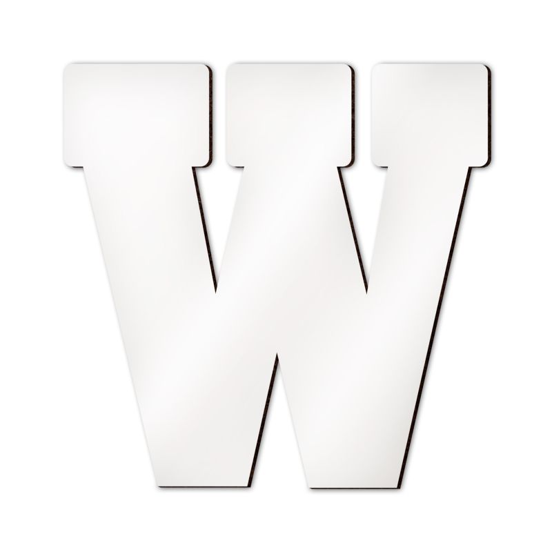 Sublistar® MDF Buchstaben und Sonderzeichen, Höhe 14 cm, 3 mm stark ...