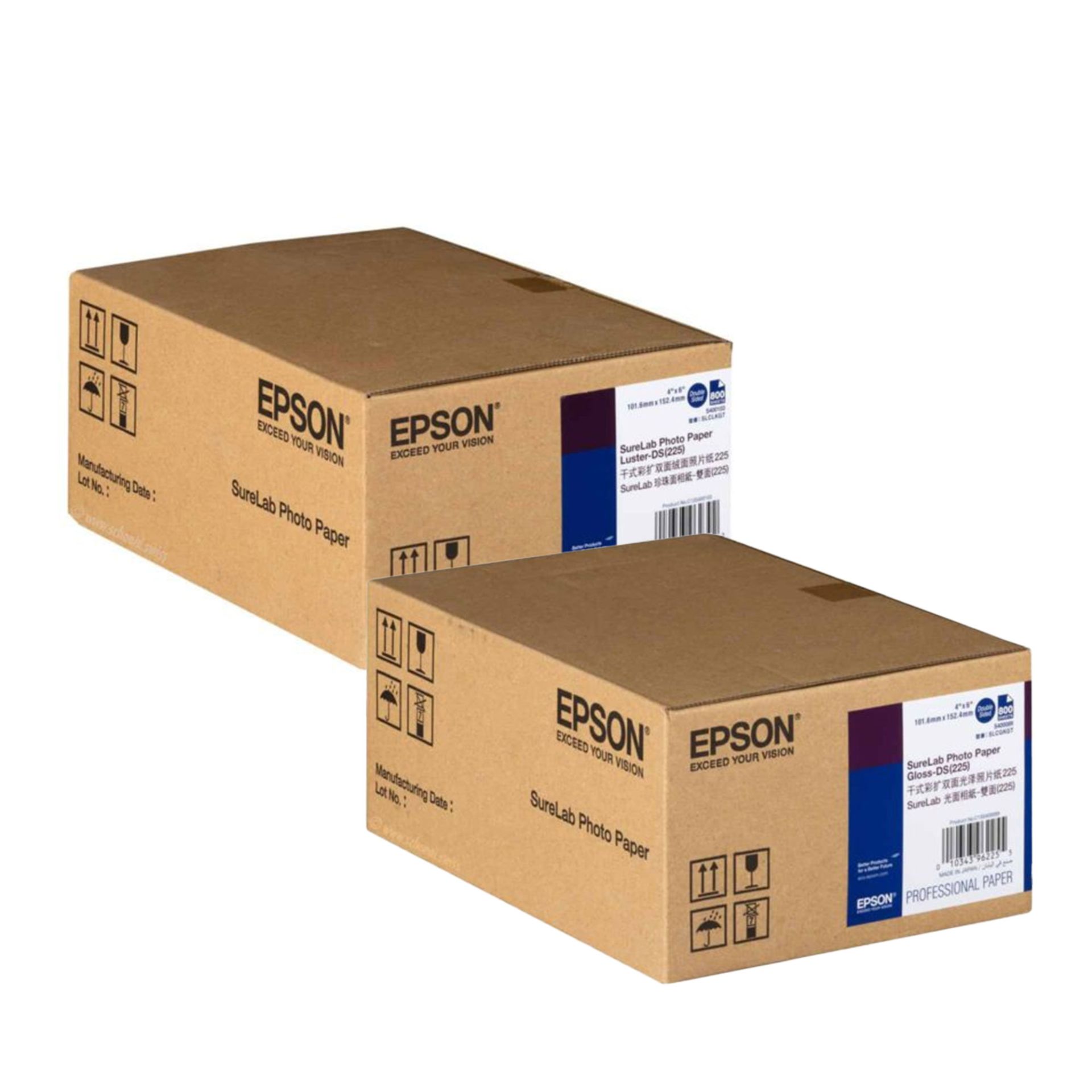 SureLab Photo Paper 225 g/m², double-sided, size 10 x 15 cm, div ...