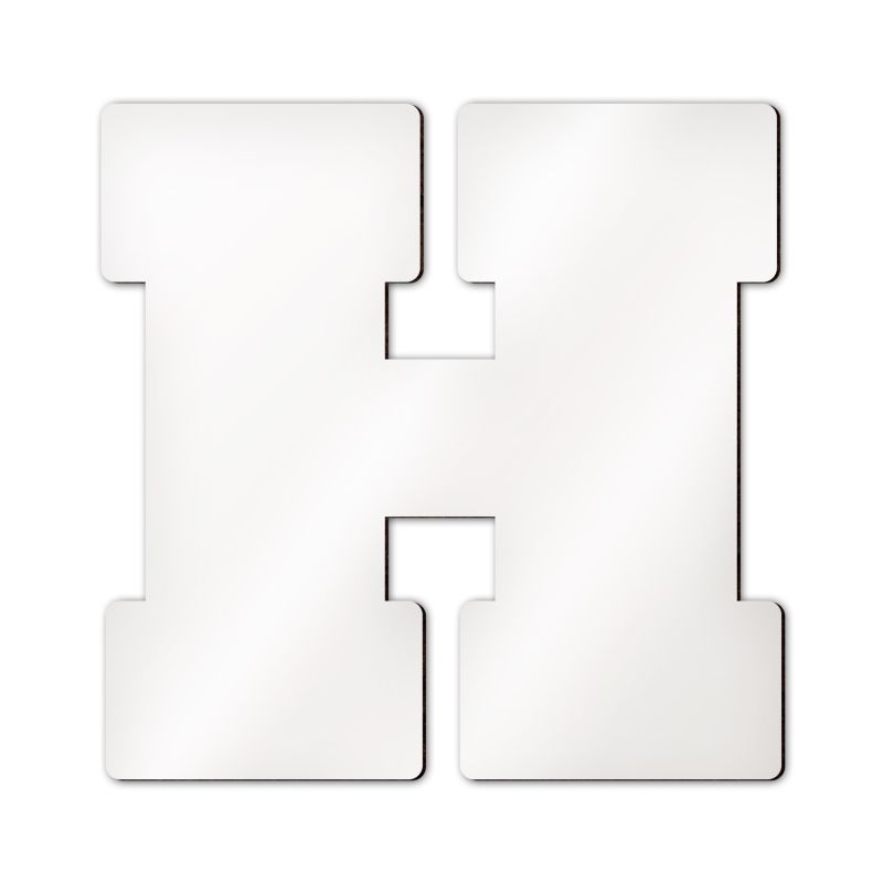 Sublistar® MDF Buchstaben und Sonderzeichen, Höhe 14 cm, 3 mm stark ...